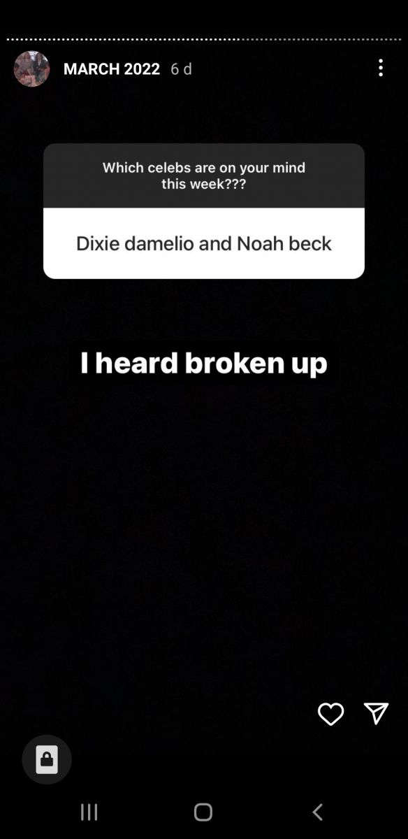 Dixie D’Amelio And Noah Beck Seen Together Amid Break Up Rumors Dixie D’Amelio And Noah Beck Seen Together Amid Break Up Rumors